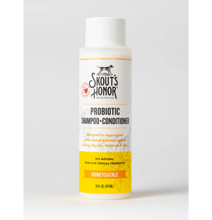 Skout’s Honor Probiotic Shampoo and Conditioner - Honeysuckle