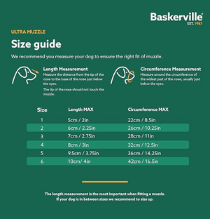 Baskerville Ultra Muzzle Size 5